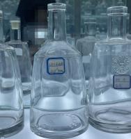 China Beverage Hot Stamping Bottle for Empty Liquor Vodka Rum Gin Brandy Whiskey Water Glass for sale