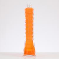 China 500ml 750ml Red Wine Bottle Special-Shaped Glass Fruit Juice Wine Beverage Bottles for sale