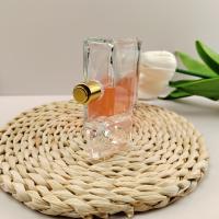 China Acceptable Customer's Logo Glass Perfume Bottle with Customized Lid 30ml 50ml 100ml for sale
