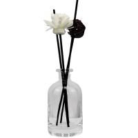 China Clear Glass Perfume Aroma Oil Aromatherapy Reed Diffuser Bottles 50ml 100ml 150ml 200ml for sale