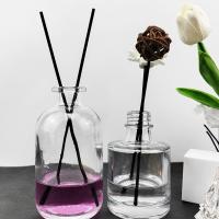 China Clear Glass Perfume Aroma Oil Aromatherapy Reed Diffuser Bottles 50ml 100ml 150ml 200ml for sale