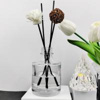 China Clear Glass Perfume Aroma Oil Aromatherapy Reed Diffuser Bottles 50ml 100ml 150ml 200ml for sale