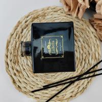 China 100mL Multi-Color Flat Square Aromatherapy Glass Bottle with Guaranteed and SCREW CAP for sale