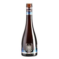 China 250ml 330ml 500ml 1L Empty Glass Beer Bottles Custom Amber Brown Blue with Crown Cap for sale