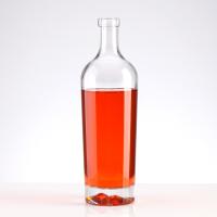 China 750ml Gin Bottle 75cl 70cl Liquor Glass Bottle With Cap Perfect for Whisky Lovers for sale