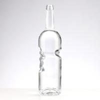 China Customized 1000ml Glass Bottles for Vodka XO Tequila and Red Wine Cork Sealing Type for sale