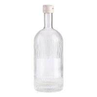 China 700ml 750ml 1l Glass Bottle for Fruit Wine Whiskey Brandy Liquor Vodka Xo Bourbon for sale