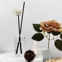 China Glass Products Empty Round Aroma Reed Bottle 30ml 50ml 100ml 150ml for Perfume Diffusion for sale