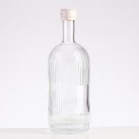 China 700ml 750ml 1l Glass Bottle for Fruit Wine Whiskey Brandy Liquor Vodka Xo Bourbon for sale