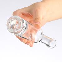China Clear Glass Collar Top Selling Wine Organic Bottle for Clients' Specific Requirements for sale