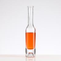 China Clear Glass Collar Top Selling Wine Organic Bottle for Clients' Specific Requirements for sale