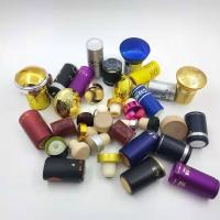 China Whiskey Bottle Cap for Vodka Liquor Wine Brandy Fancy Aluminium T Cork Glass Stopper for sale