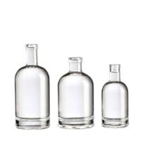 China 200ml 375ml 500ml 700ml 750ml 1000ml Gin Vodka Spirit Bottle Wine Juice Bottle for sale