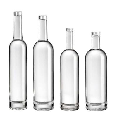 China 200ml 375ml 500ml 700ml 750ml 1000ml Wine Glass Bottle for Liquor in Oslo end Design for sale