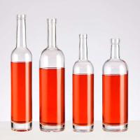 China 200ml 375ml 500ml 700ml 750ml 1000ml Wine Glass Bottle for Liquor in Oslo end Design for sale