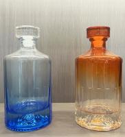 China Capacity 200ml/300ml/500ml/750ml/1000ml Glass Bottle with Twelve Zodiac Relief Design for sale