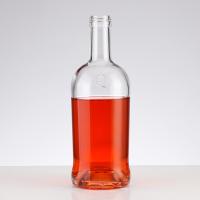 China 500ml 700ml 750ml 1000ml Glass Bottle for Liquor Vodka Gin Whiskey Base Material Glass for sale