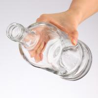 China 500ml 700ml 750ml 1000ml Glass Bottle for Liquor Vodka Gin Whiskey Base Material Glass for sale