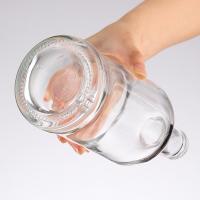 China 500ml 700ml 750ml 1000ml Glass Bottle for Liquor Vodka Gin Whiskey Base Material Glass for sale