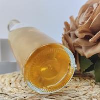 China Acceptable Customer's Logo Clear Color Long Neck 50ml 100ml Glass Oil Bottle with Cork Cap for sale