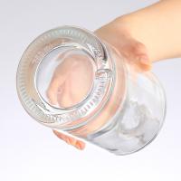 China Brandy Liquor Gin Glass Bottle with Stopper 750ml Vodka Glass Body Material for sale