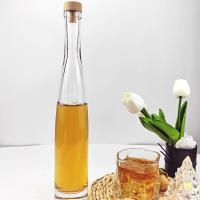 China Transparent Glass Bottle for Olive Oil 250ml 500ml 750ml Sealing Type Cork Beverage for sale
