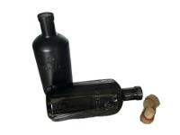 China 750ml Matte Black Glass Liquor Bottle for Wine within Clients' Specific Requirements for sale