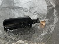 China 750ml Matte Black Glass Liquor Bottle for Wine within Clients' Specific Requirements for sale
