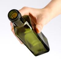 China 700ml 750ml Glass Bottles Clients' Specific Requirements for Olive Oil Liquor for sale