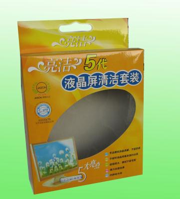 China Custom Printed Cardboard Box Packaging , Paper Box With PVC Window for sale