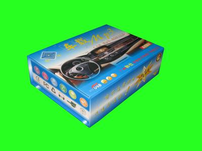 China Colorful Cardboard Box Packaging for Car MP3 for sale