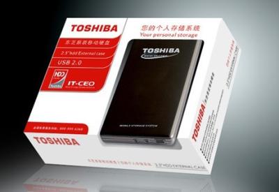 China Colorful Printed Cardboard Box / Printed Cardboard Box Packaging For TOSHIBA USB for sale