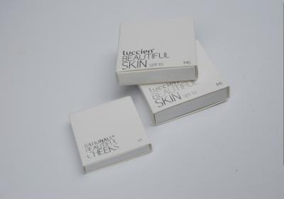 China Slide Drawer Shape Paper Box Cosmetic Box Packaging With Logo Embossing for sale