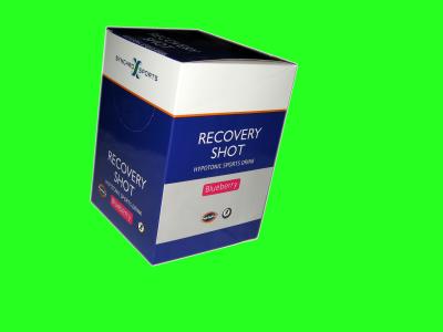 China Paper Box Packaging For Recovery Shot , CMYK Printing Cardboard Box for sale