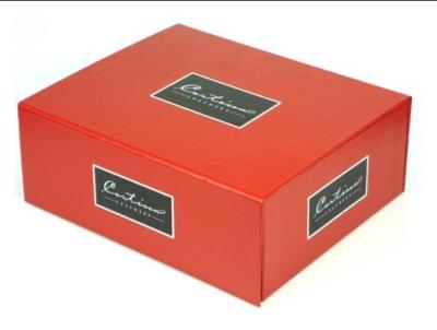 China Ecofriendly Color Paper Box , Custom Cardboard Box Packaging For Textile for sale