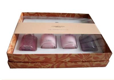China Cosmetic Box Packaging With Plastic Inlay , Skin Care Paper Box Packaging for sale