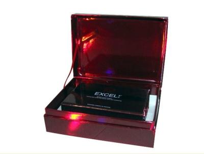 China Square Shape Hologram Paper Box , Custom Printing Paper Box Packaging CMYK Colors for sale