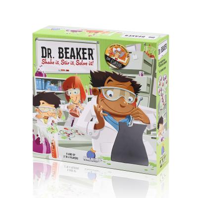 China Cartoon Design Glass Art Paper Boxes  Full Color Printing Corrugated Cardboard Box Packaging for sale