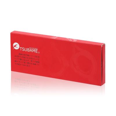 China Matte Art Cardboard Box Red Color Printing Custom Design Logo Printed Cardboard Box Packaging for Scissor for sale