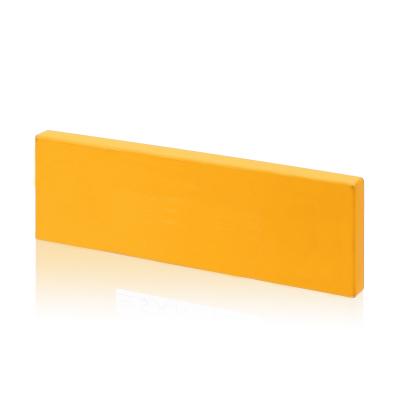 China Yellow Single Full Color Printing Rigid Cardboard Material Rectangle Shape Paperboard Box Packaging for sale