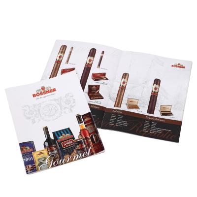 China OEM Design Custom Printing Brochures 32 Pages A4 Sizes 157g Gloss Art Paper Gloss Lamination Catalogue for sale