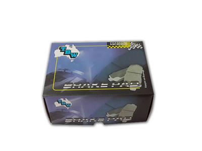 China Custom Printing Paper Box Packaging For Brake Pad CMYK Colors F-Flute Corrugated Paper for sale