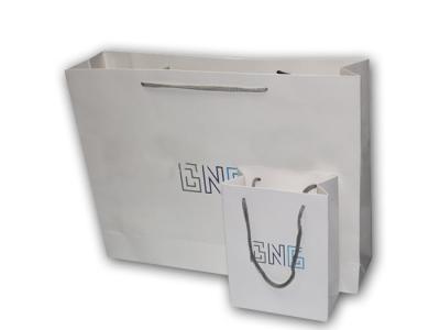 China CMYK Colors Printing Kraft Paper Custom Printing Paper Bags , Shopping Bags for sale