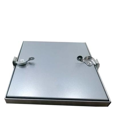 China Square Galvanized Steel Duct Access Panel with Cam Lock HVAC Cam Latch Detachable Panel for sale