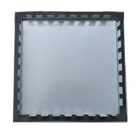 China Square Galvanized Steel Duct Access Panel with Cam Lock HVAC Cam Latch Detachable Panel for sale