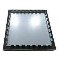China Square Galvanized Steel Duct Access Panel with Cam Lock HVAC Cam Latch Detachable Panel for sale