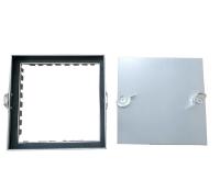 China Wall Mounted Rectangular Ductwork Access Door With Continous Piano Hinge for sale