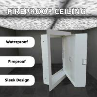 China European Market Modern Steel Fire Rated Ceiling Access Panel Perforated Trap Door for sale