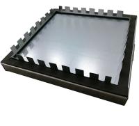 China Metal SQUARE Tab Duct Access Door 0.5mm Thickness For HVAC for sale