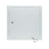 China Decorative Metal Access Door Fireproof White Powder Coated Flush Mounted for sale